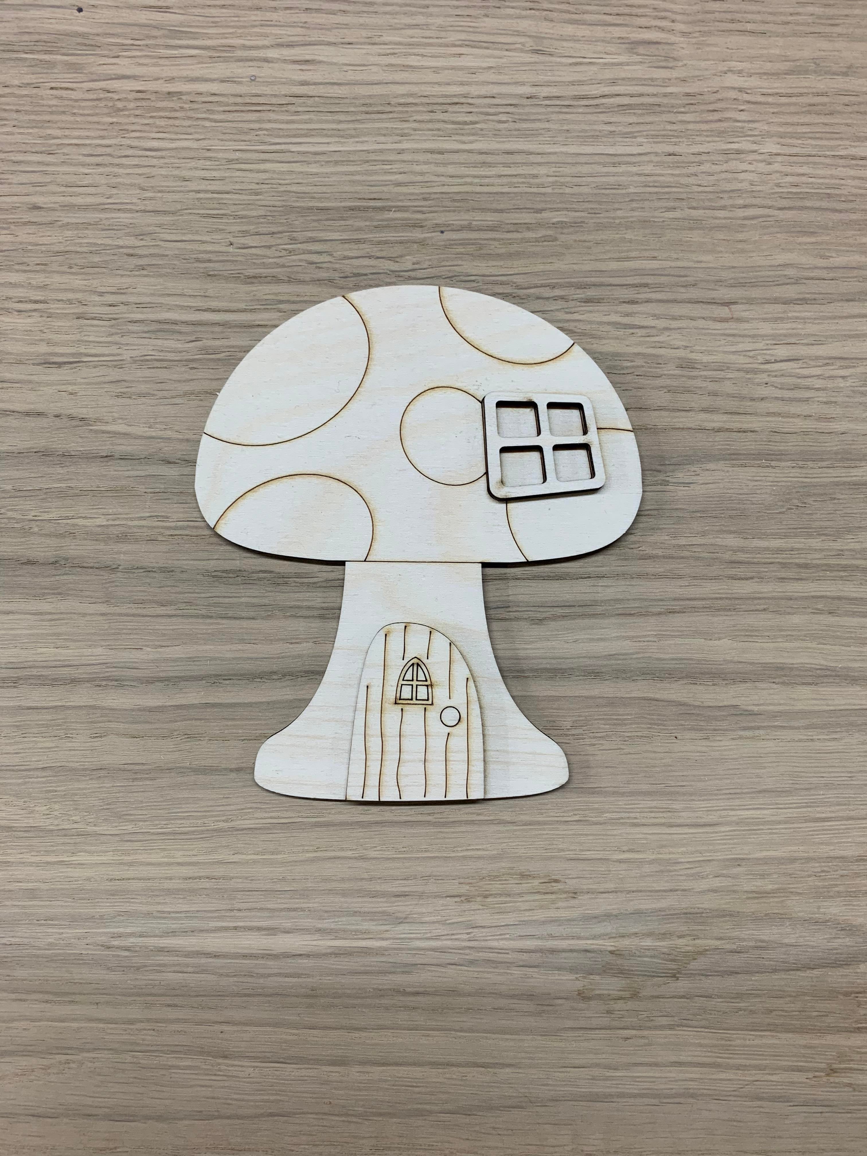 Mushroom Fairy Door – Daisymoon Designs