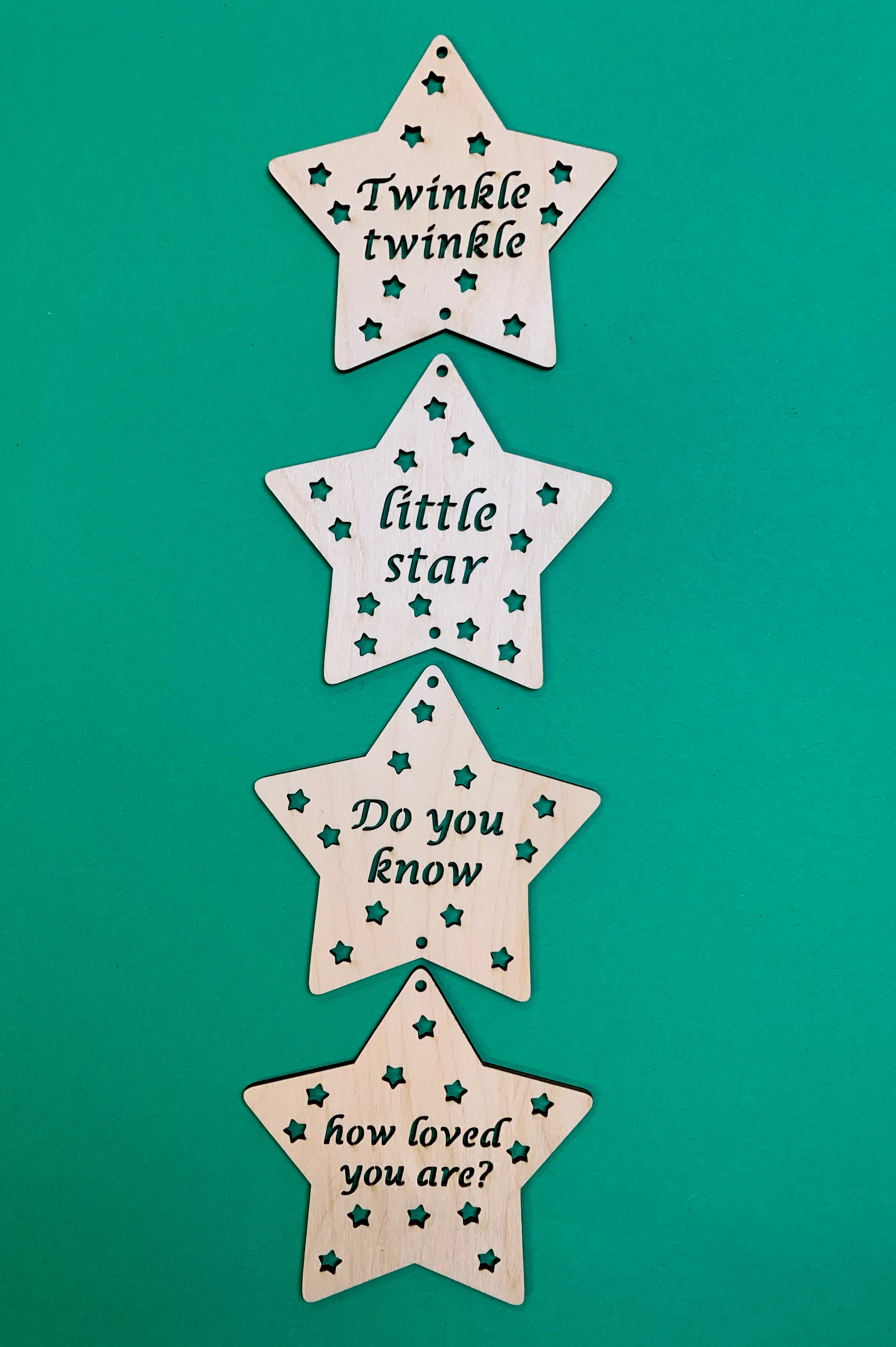 Twinkle Star Decoration – Daisymoon Designs