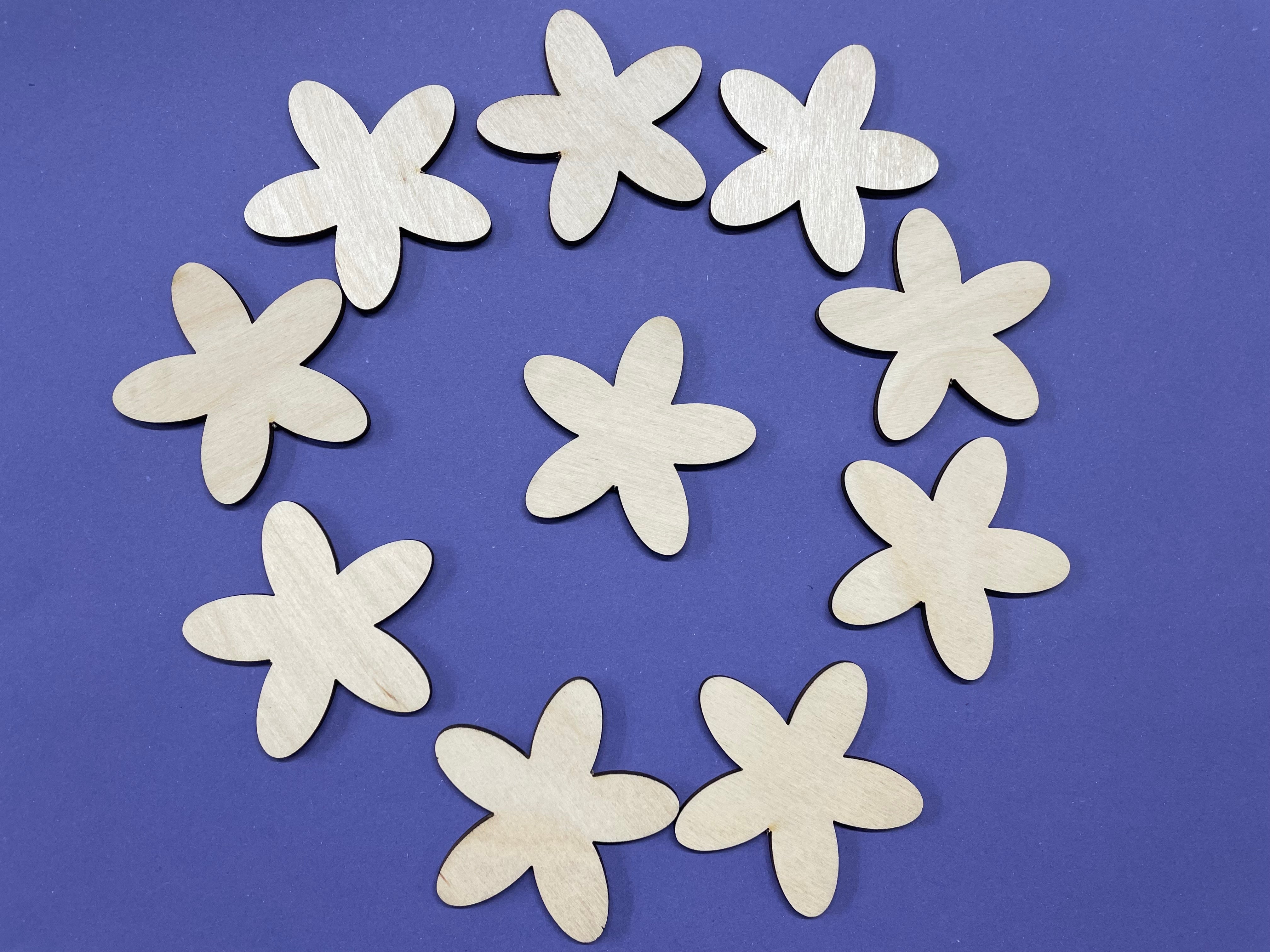 Blank Daisy Multipack of x10 – Daisymoon Designs