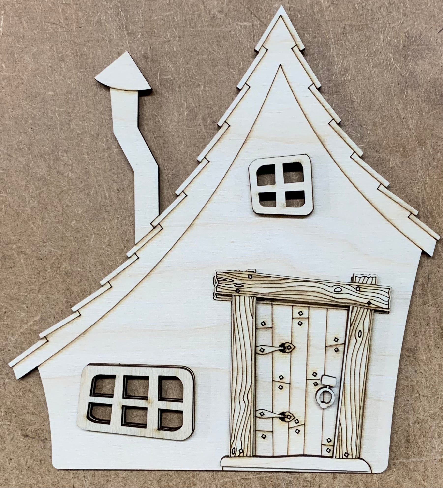 2D Wonky House – Daisymoon Designs